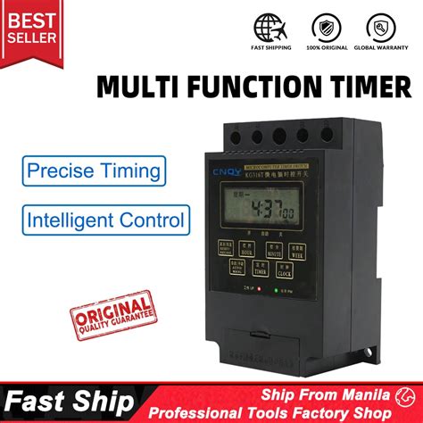 Multifunction Timer Durable Kg316t 10a 30a Ac 220v Digital Time Switch Weekly Programmable