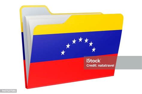 베네수엘라 국기가 있는 컴퓨터 폴더 아이콘입니다 3d 렌더링 0명에 대한 스톡 사진 및 기타 이미지 0명 검색 기 Istock