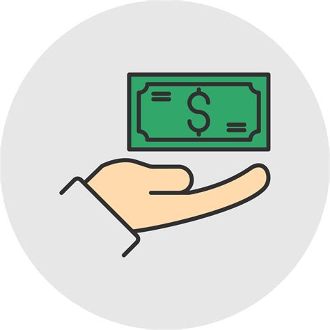 Saving Line Filled Light Circle Icon 39418821 Vector Art At Vecteezy