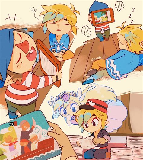 Link Princess Zelda Toon Link Tetra Toon Zelda And 1 More The Legend Of Zelda And 2 More