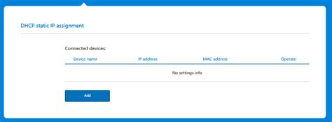 Xiaomi Router User Interface