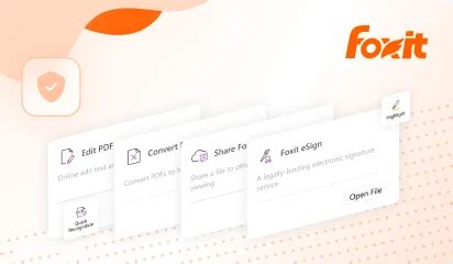 Compare Foxit Vs Competitors Best PDF Editor Comparison