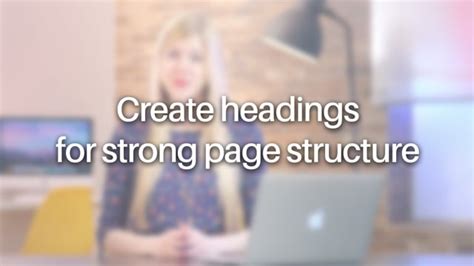 create headings for strong page structure build your first web pages with html and css