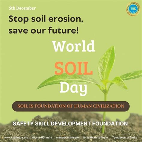 Safety Skill Development Foundation On Linkedin Soil Worldsoilday