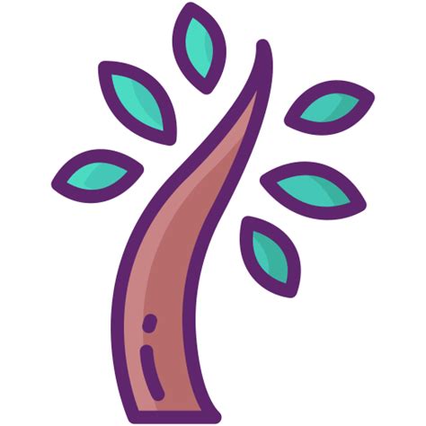 Tree Flaticons Lineal Color Icon Tree Flaticons Lineal Color Icon