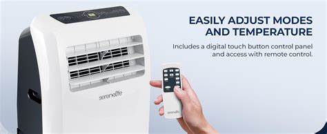 Serenelife Portable Air Conditioner 12000 Btu Air Conditioning Unit