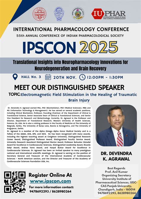 We Are Honored To Welcome Dr Devendra K Agrawal An Internationally