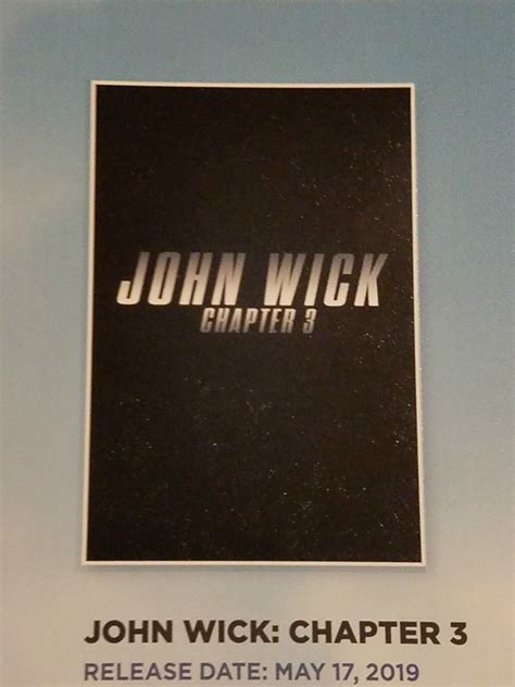 The John Wick Chapter 3 Synopsis Is Out And Heres What Weve Learned Maxim