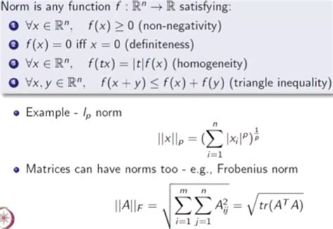 Linear Algebra Vector Spaces Subspaces Orthogonal Matrices