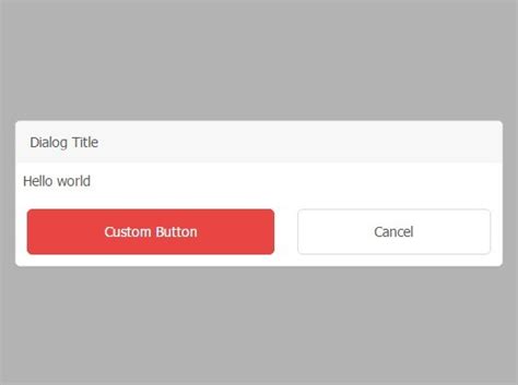 Simple Mobile First Dialog Box Javascript Library Jdialog Css Script