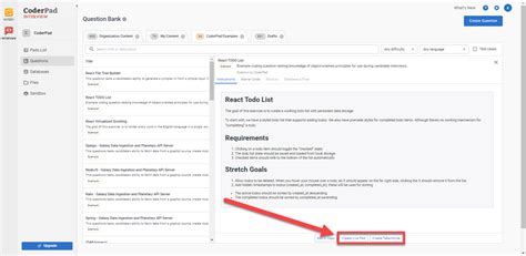 Example Questions Coderpad Interview Docs