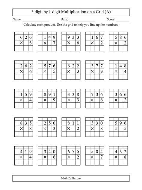 Multiplicationwithgrid0301001qp1691846137 Pdf