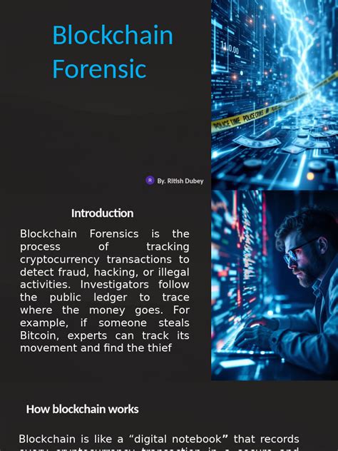 Blockchain Forensics Tracing Digital Financial Trails Pdf