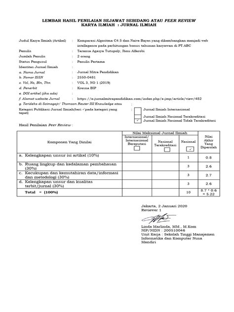 Komparasi Algoritma C4 5 Dan Naive Bayes Yang Dikembangkan Menjadi Web Pdf
