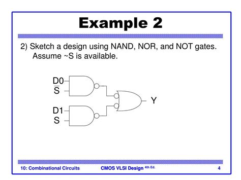 PPT Lecture 9 Combinational Circuit Design PowerPoint Presentation
