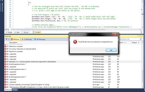 What Is Wrong With Visual Studio 2013 Stack Overflow