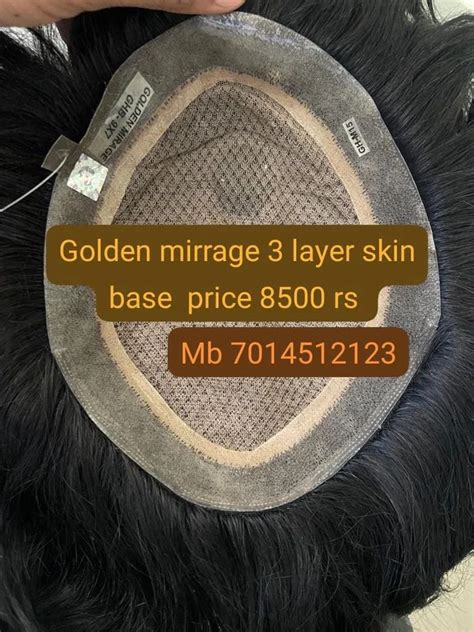 Natural Men Golden Mirage Hair Patch For Personal At ₹ 8498piece In Kota