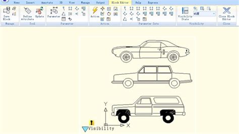 Dynamic Block Creation Visibility 2 Gstarcad