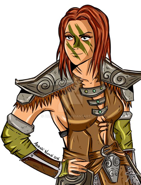 Aela The Huntress Skyrim By Adrek Norn On Deviantart