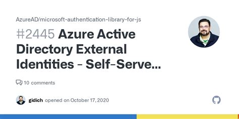 Azure Active Directory External Identities Self Serve Sign Up And Roles · Issue 2445