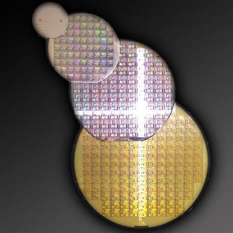 Silicon Wafer Walnut Plaque 16x20 First Place Awards