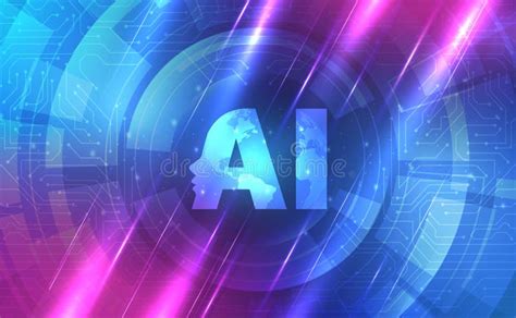 Ai Artificial Intelligence Abstract Background Concept Digital