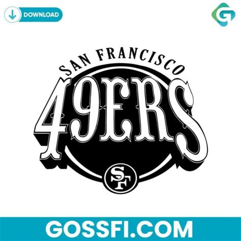 Football San Francisco 49ers Logo Svg Digital Download