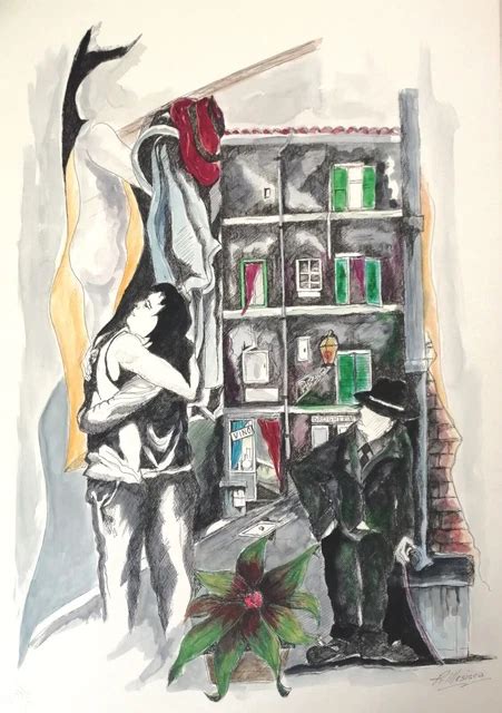 Tecnica Mista Originale Di Romeo Mesisca 35x50 2023 Eur 130 00 Picclick It