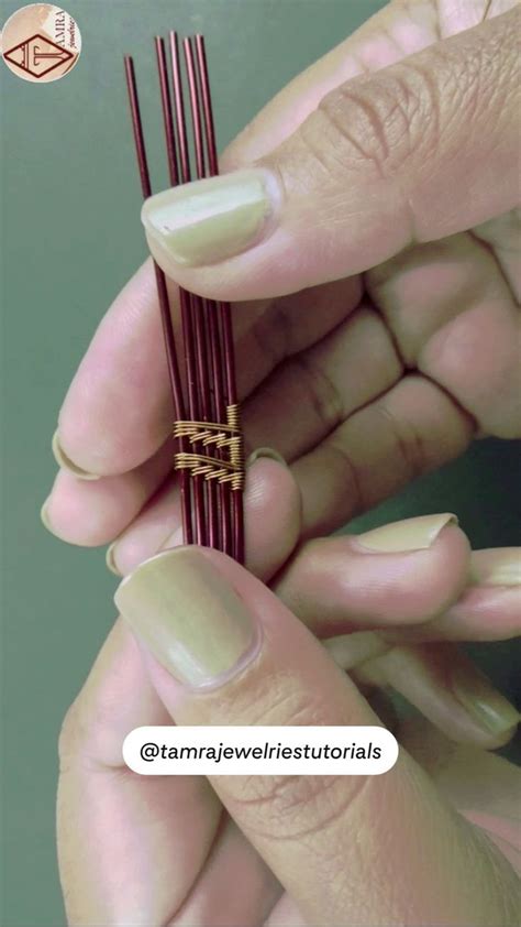 Tutorial Wire Weaving Techniques Wire Weaving Tutorial DIY Pinterest Wire Jewelry