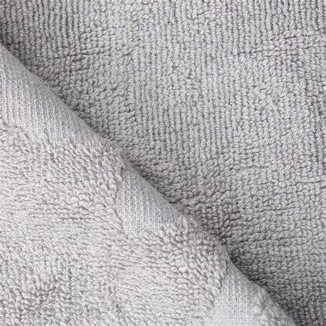 Buy Homeway 620 Gsm 2 Piece Cotton Bath Towel Platinum Online At Low