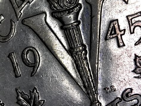 1945 5 Cents Canada Missing Chrome Collectors Universe