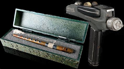 Picards Ressikan Flute Original Tos Phaser And More Star Trek