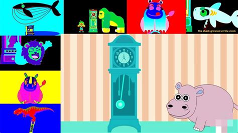 The Hippo Crashers Party Effects Hickory Dickory Dock Youtube
