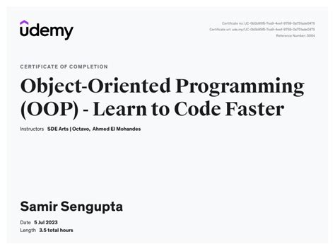 Samir Sengupta On Linkedin Oop Python Certification Efficiency Collaboration