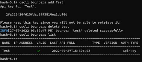Cscli Bouncers Delete · Issue 1688 · Crowdsecurity Crowdsec · Github