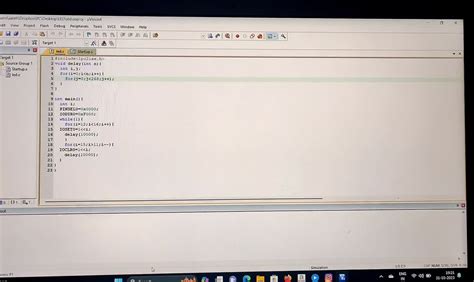 How To Blink Led Using Arm7 Lpc2148 Microcontroller Vamsi Krishna A