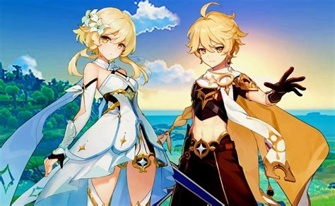 Genshin Impact quién es más fuerte Aether o Lumine