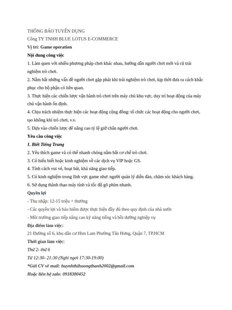 Game Operation Pdf