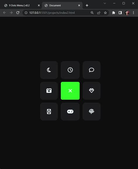 Anup Pal On Linkedin I Created A 9 Dot Navigation Menu Using Html And Css Hi Everyone Im