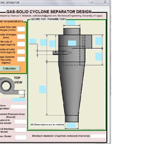 Pdf Performance Characterization Of Gas Solid Cyclone For Separation