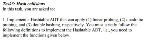 Task Hash Collisions In This Task You Are Asked Chegg