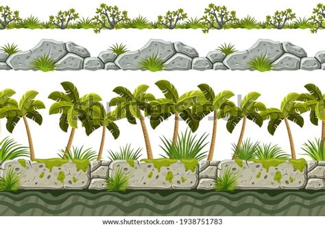 50 091 Tree Seamless Landscape Images Stock Photos Vectors Shutterstock