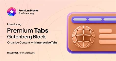 Gutenberg Tabs Block Free Block From Premium Blocks