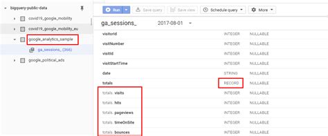 빅쿼리bigquery Unnest 함수 사용법 3가지