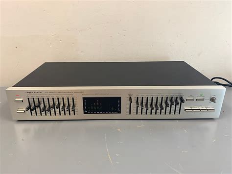 Realistic 31 2020 Graphic Equalizer And Spectrum Analyzer Reverb
