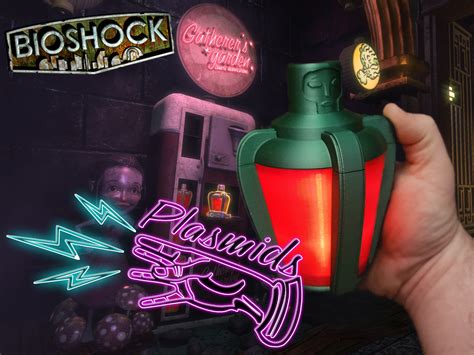 Bioshock Plasmid Vial By Theblucosmonaut Makerworld Download Free 3d Models