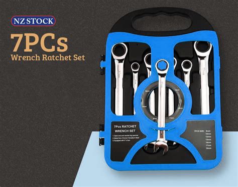 7pcs Wrench Spanners Set Nz Hub