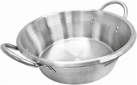 16w X 5 2d Carnitas Cazo Stainless Steel Caso Pot Pan Wok Gas