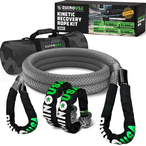 Kinetic Recovery Ropes Rhino Usa