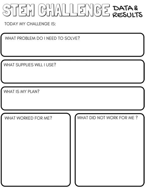 Stem Worksheets